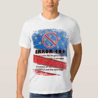 Error 404 T-Shirts & Shirt Designs | Zazzle
