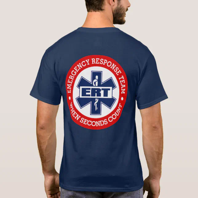 ERT Emergency Response Team T-Shirt | Zazzle