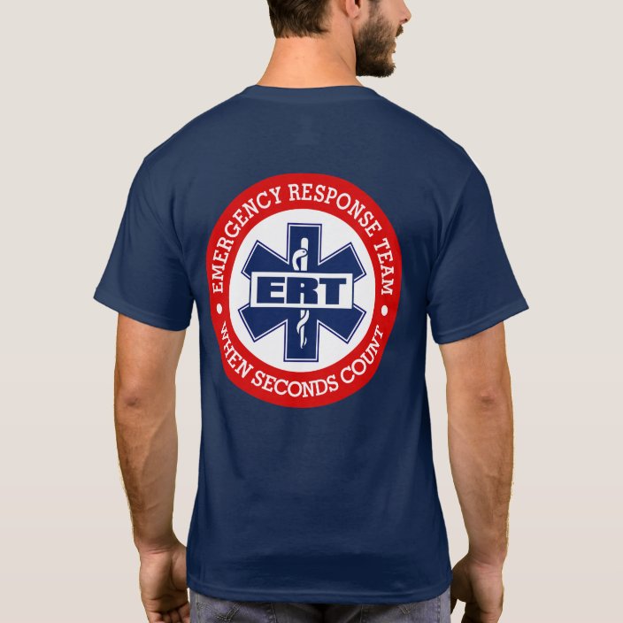 ERT Emergency Response Team T-Shirt | Zazzle.com