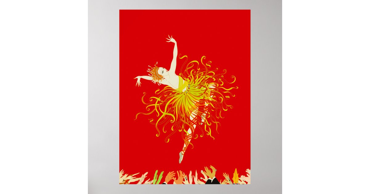 Erté - Applause Poster | Zazzle