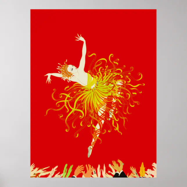 Erté - Applause Poster | Zazzle