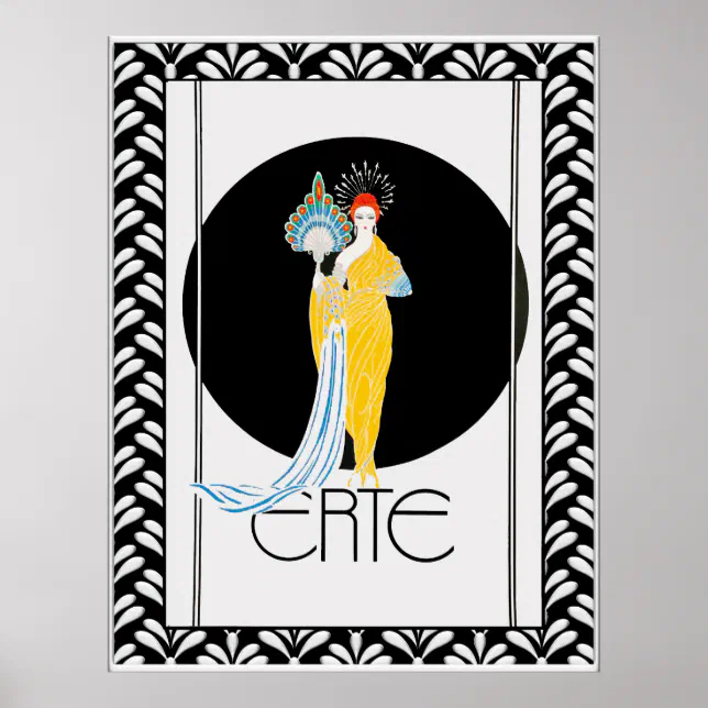 ERTE POSTER | Zazzle