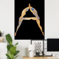 Erté - The Letter A from the Alphabet Suite, 1976 Poster | Zazzle