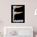 Erté - The Letter E from the Alphabet Suite, 1976 Poster | Zazzle
