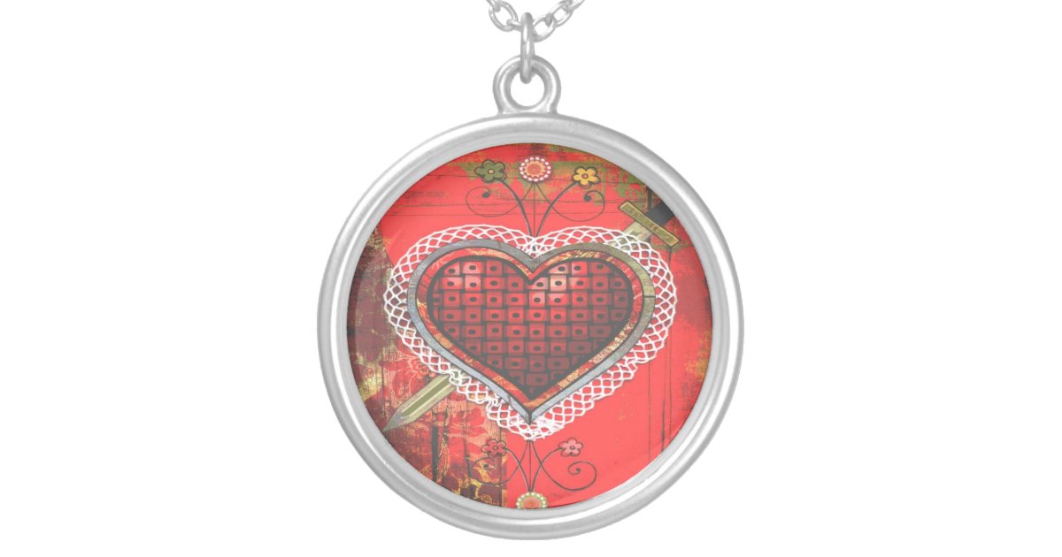 Erzulie Dantor Veve Pendant | Zazzle