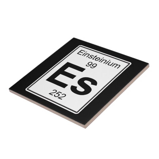 Es - Einsteinium Tile | Zazzle