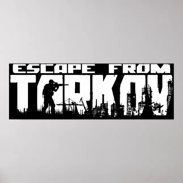 Escape From Tarkov Logo Poster | Zazzle
