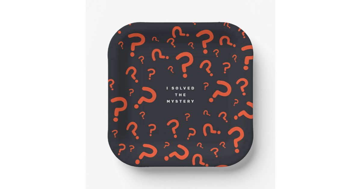 Escape Room Party Paper Plates | Zazzle