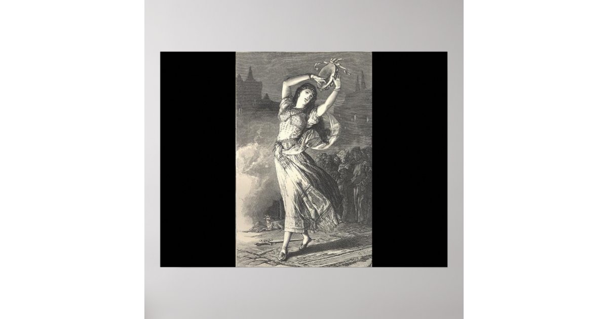 Esmeralda Illustration Poster | Zazzle