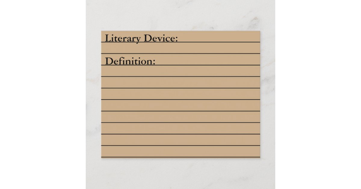 Essay Writing & Literature Flashcard Academic | Zazzle