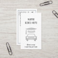 "Essential" Driving Instructor Business Cards | Zazzle