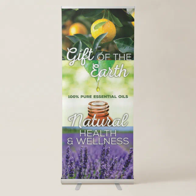 Essential Oil Business Vendor Show Banner | Zazzle