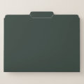 Essex Green Solid Color File Folder | Zazzle