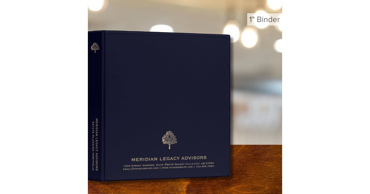 Estate Planning and Trust Documents Binder | Zazzle
