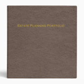 Estate Planning Portfolio binder | Zazzle