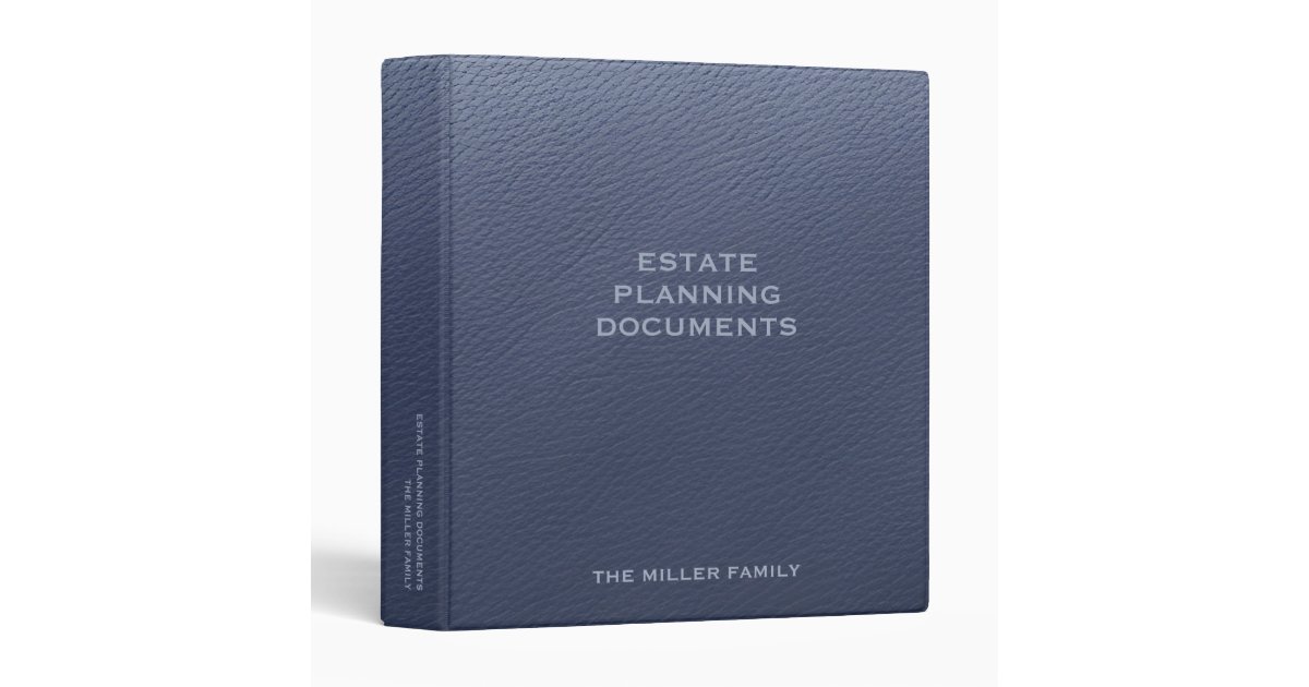 Estate Planning Trust Documents Binder | Zazzle