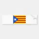 Estelada, bandera independentista de Catalunya Bumper Sticker | Zazzle