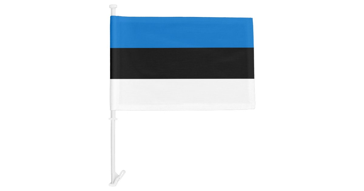 Estonia Car Flag | Zazzle
