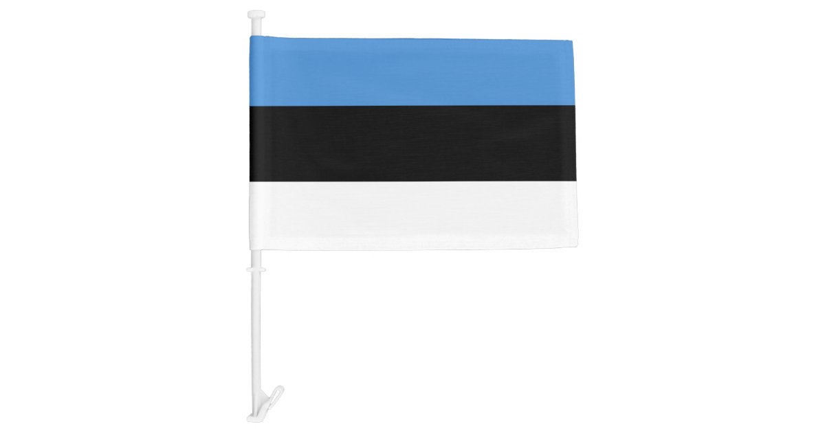 Estonia Car Flag | Zazzle