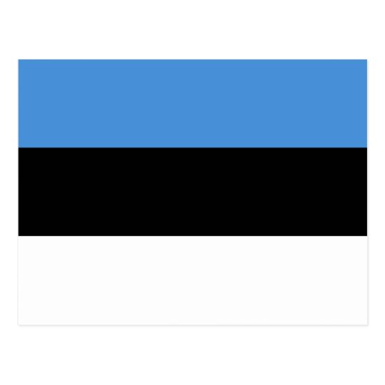 Estonia Flag EE Postcard | Zazzle.com