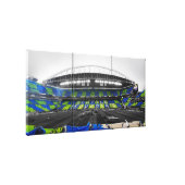Eternal Blue Forever Green 3 Panel Cup Final Tifo Canvas Print | Zazzle