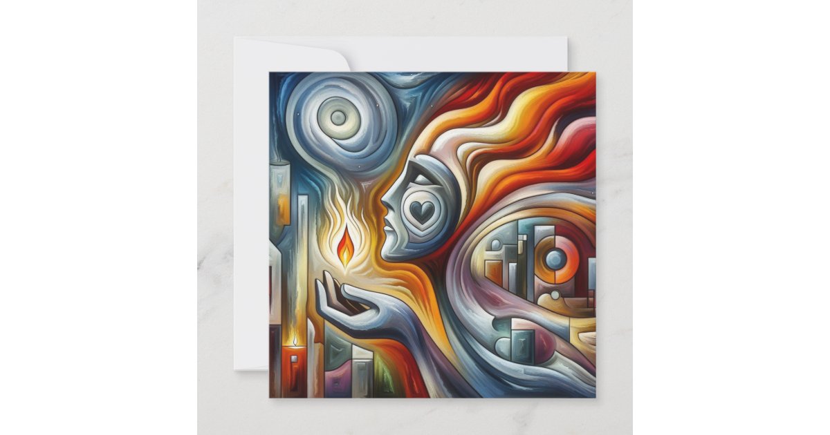Eternal Flame of Hope Card | Zazzle