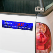 Eternal Life Insurance Christian Bumper Sticker | Zazzle