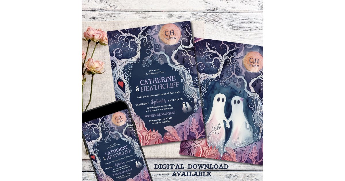 Eternal Soulmates | Tarot Wedding Invitation | Zazzle