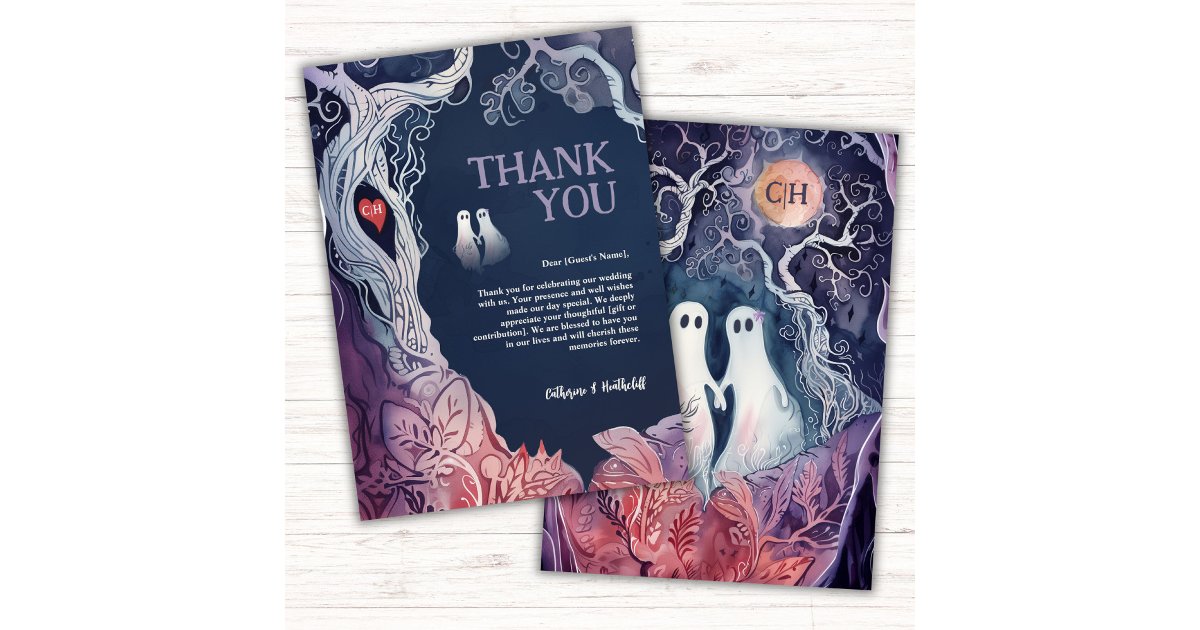 Eternal Soulmates Thank You Card | Zazzle