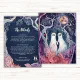 Eternal Soulmates Wedding Details Enclosure Card | Zazzle