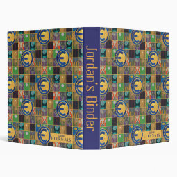 Eternals Costume Grid Pattern 3 Ring Binder | Zazzle