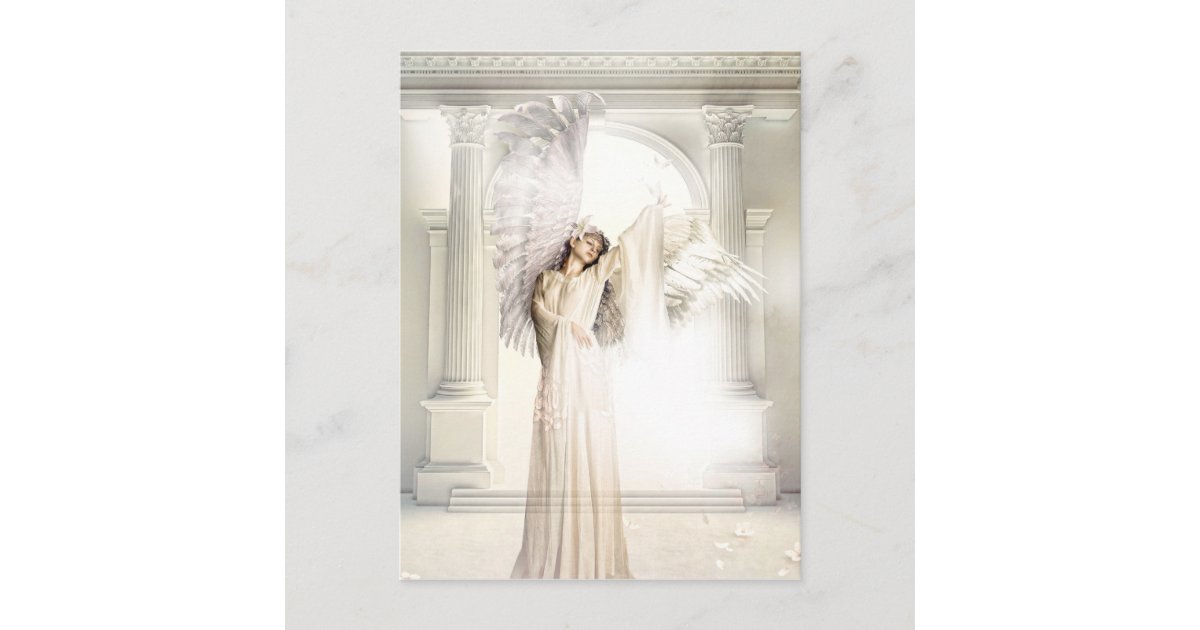 Ethereal Angel Postcard | Zazzle