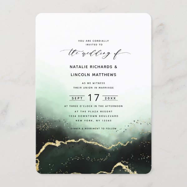 Scalloped Edge Invitations | Zazzle