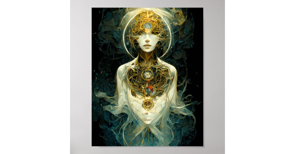 Ethereal Sprite 3 Fantasy Art Poster | Zazzle