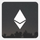 Ethereum Logo Sticker | Zazzle.com