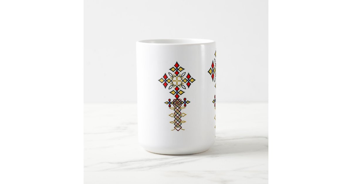 Ethiopian Cross Mugs | Zazzle