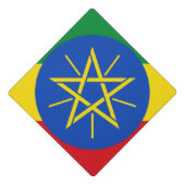 Ethiopian flag graduation cap topper | Zazzle