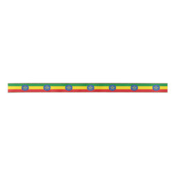 Ethiopian flag ribbon | Zazzle