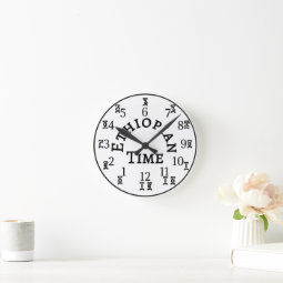 Ethiopian Time Telling Clock - Amharic & English | Zazzle