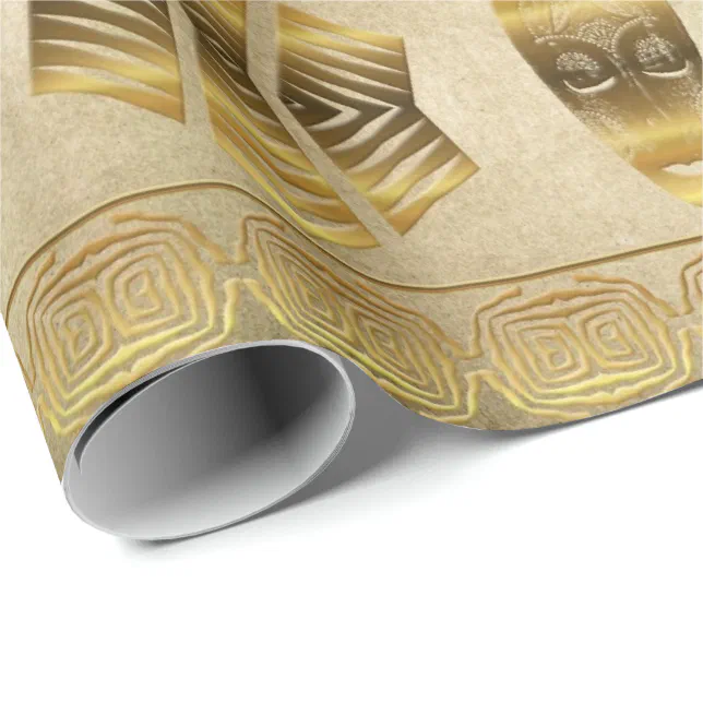 Ethnic African Tribal Geometric Wrapping Paper | Zazzle
