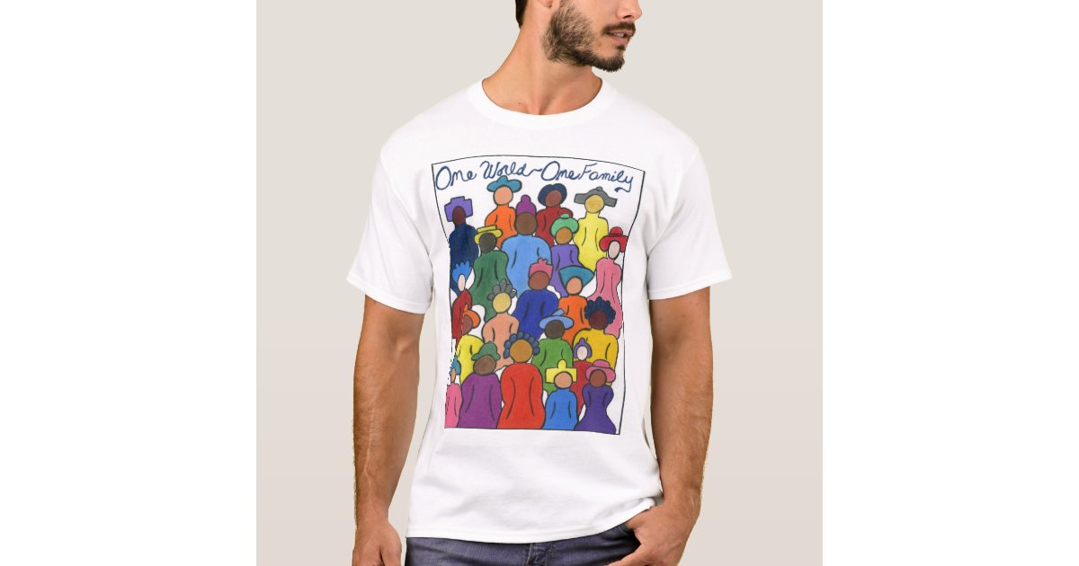 Ethnic, Interracial, Multicultural T-Shirt | Zazzle