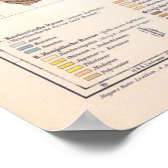 Ethnographic Map of the World Poster | Zazzle