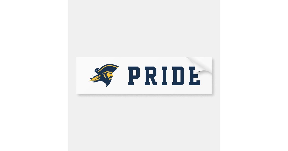ETSU Buccaneer Logo Bumper Sticker | Zazzle