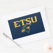 ETSU Buccaneer Rectangular Sticker | Zazzle