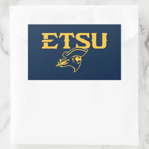 ETSU Buccaneer Rectangular Sticker | Zazzle