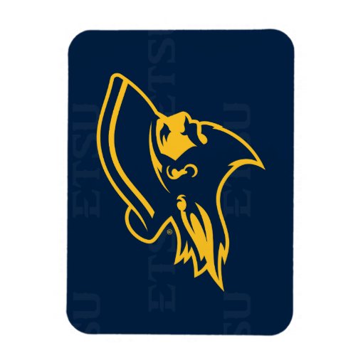 ETSU Buccaneers Logo Watermark Magnet | Zazzle