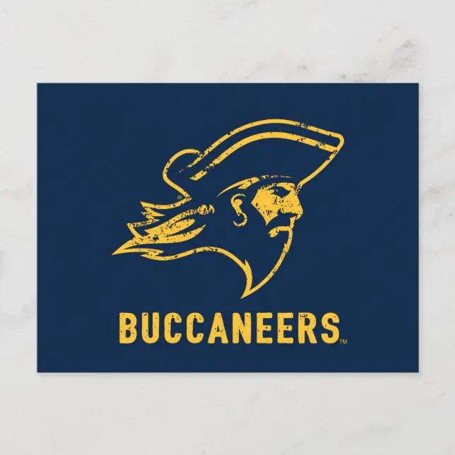 ETSU Buccaneers Vintage Invitation Postcard | Zazzle