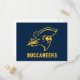 ETSU Buccaneers Vintage Invitation Postcard | Zazzle