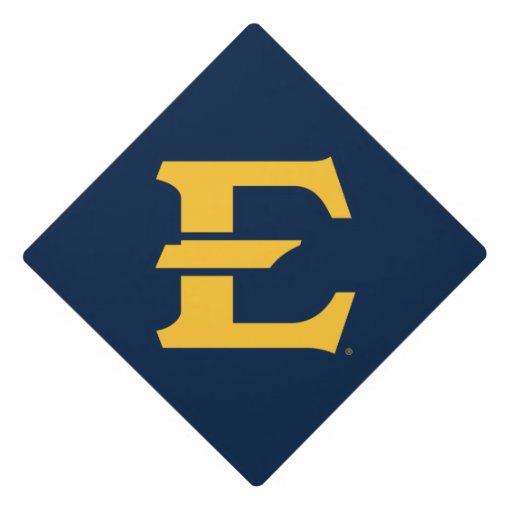 ETSU Primary Mark Graduation Cap Topper | Zazzle