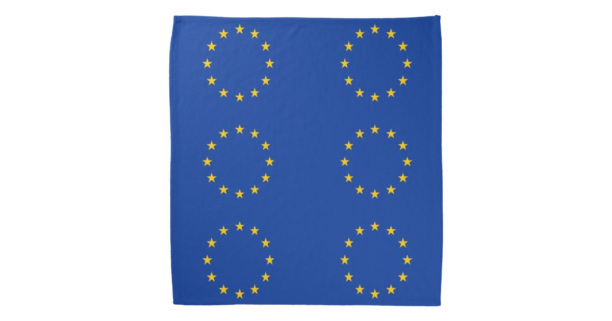 EU European Union flag Bandana | Zazzle.com